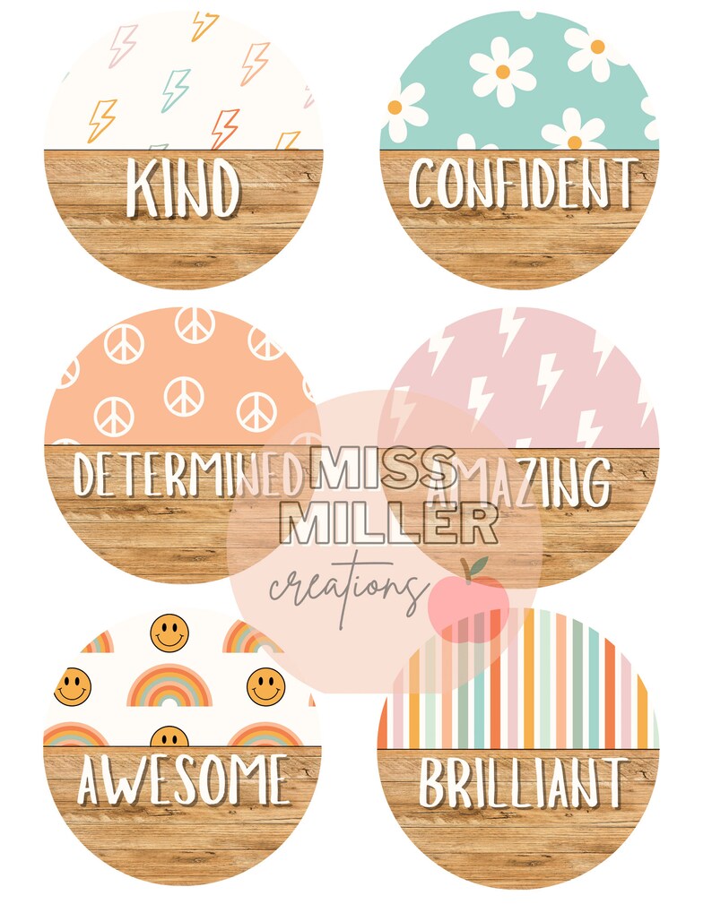 Groovy Boho Affirmation Station - Etsy