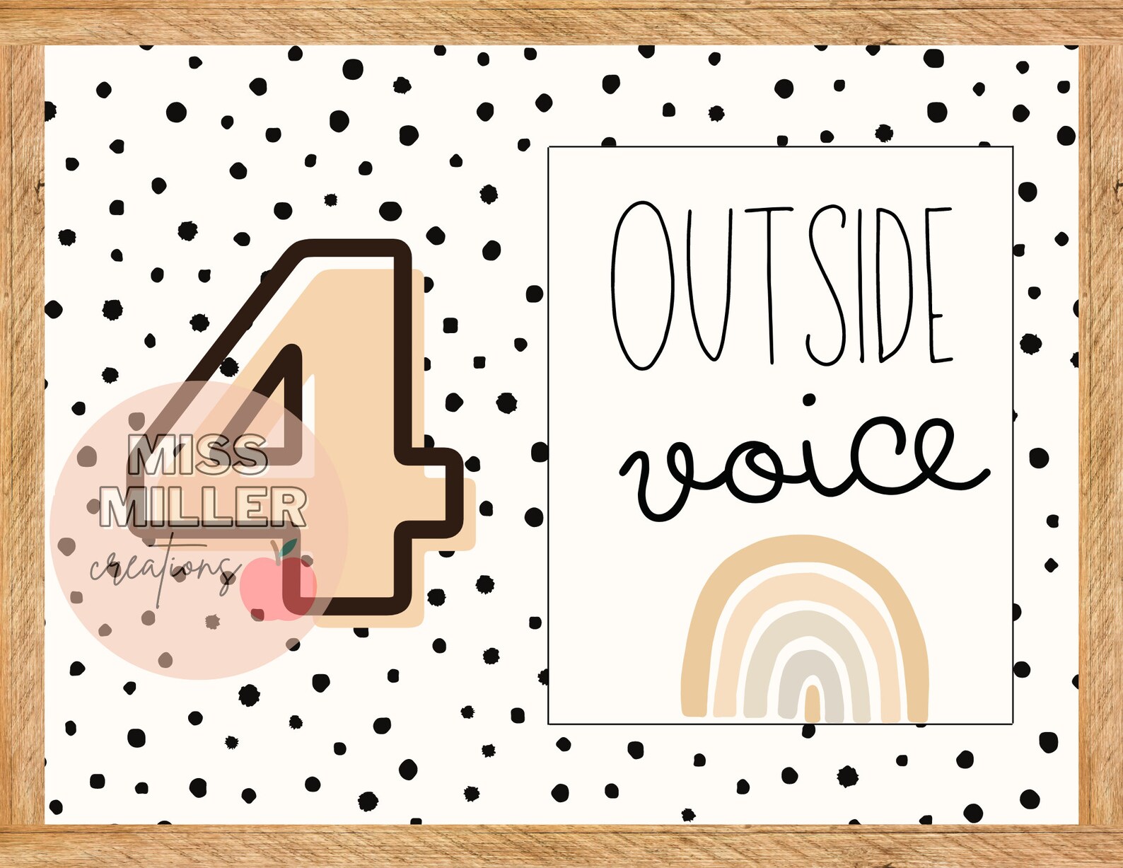 Neutral Boho Rainbow Miscellaneous Posters - Etsy