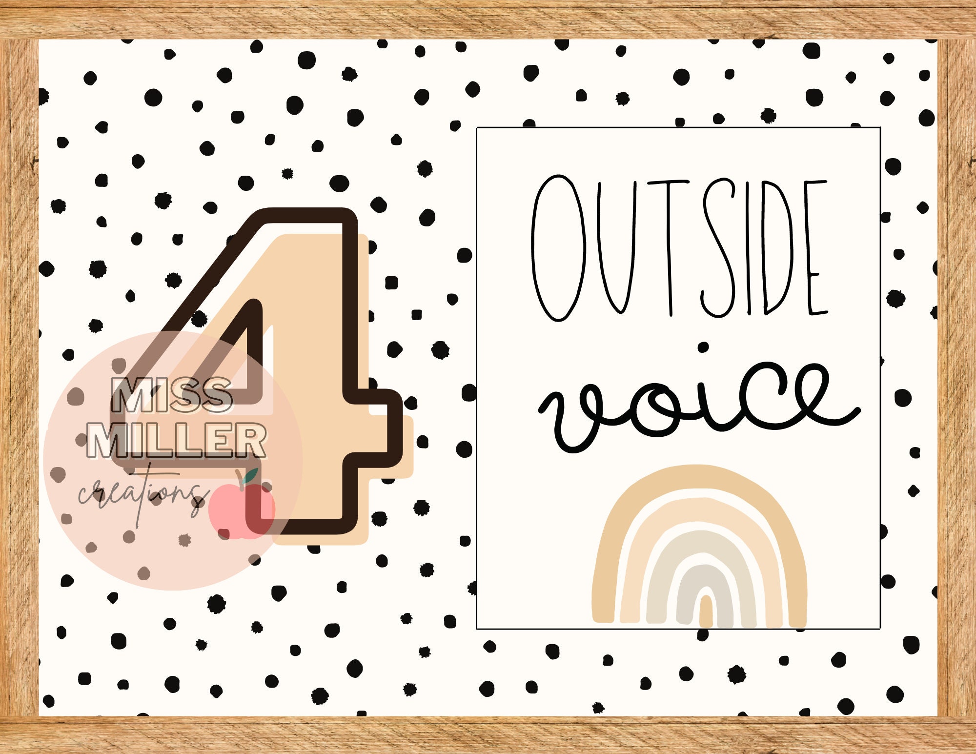 Neutral Boho Rainbow Miscellaneous Posters - Etsy