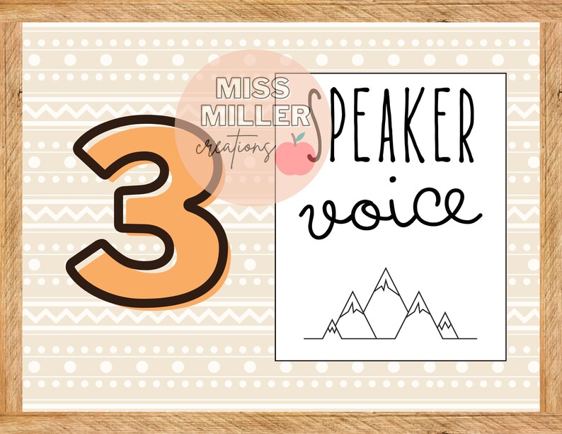 Adventure Voice Level Classroom Posters - Etsy