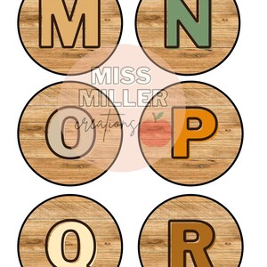 Woodland Classroom Word Wall [editable] - Etsy