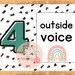 Modern Boho Rainbow Voice Level Classroom Posters - Etsy
