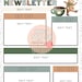 Winter Newsletter Template editable - Etsy