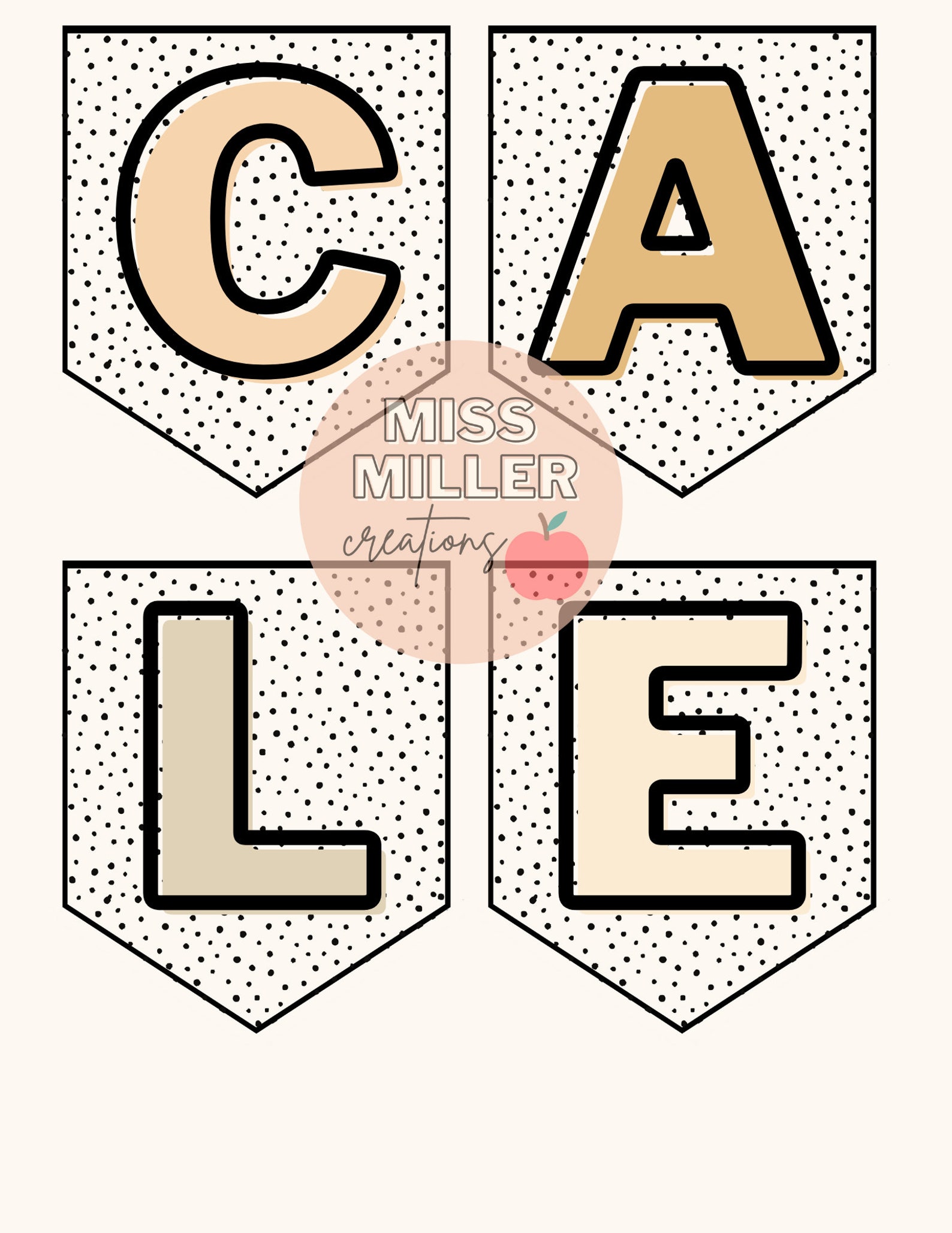 Neutral Boho Rainbow Classroom Calendar editable | Etsy