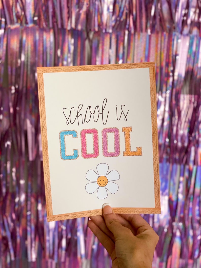 Groovy Glitter Classroom Posters - Etsy