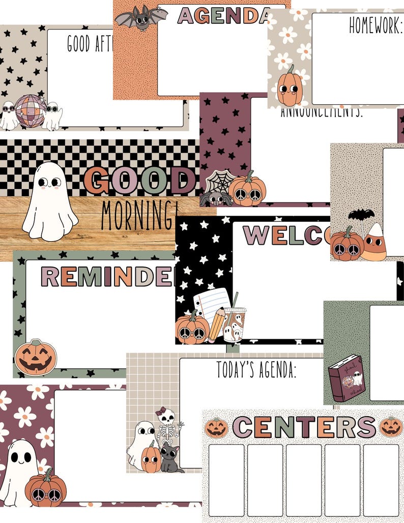 The Spooky Era Google Slides Templates [halloween] - Etsy