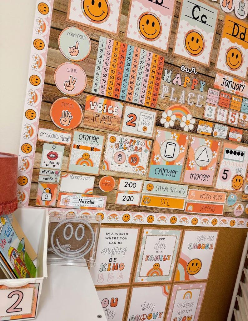 Groovy Boho Volume II Classroom Decor Bundle [editable Digital Download ...