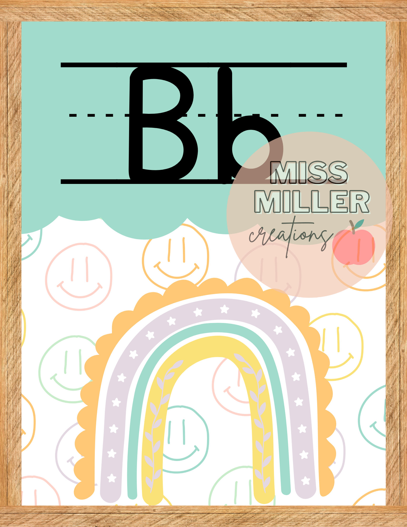 Pastel Boho Rainbow Alphabet Posters - Etsy Canada