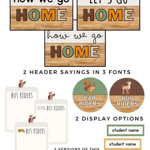 Woodland Dismissal Chart - Etsy