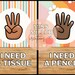 Groovy Boho Hand Signals Classroom Posters editable - Etsy