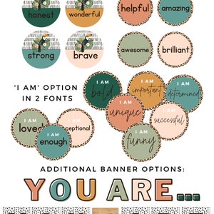 Boho Tropics Affirmation Station - Etsy