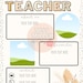 Neutral Boho Meet the Teacher Template - Etsy