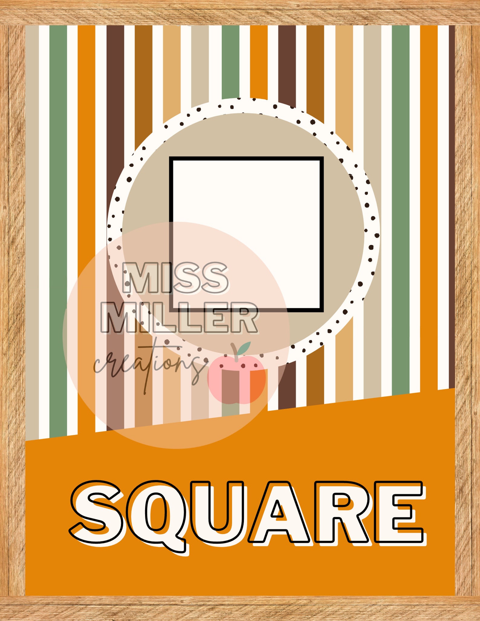 Woodland Classroom Shape Posters - Etsy