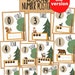 Woodland Classroom Number Posters - Etsy