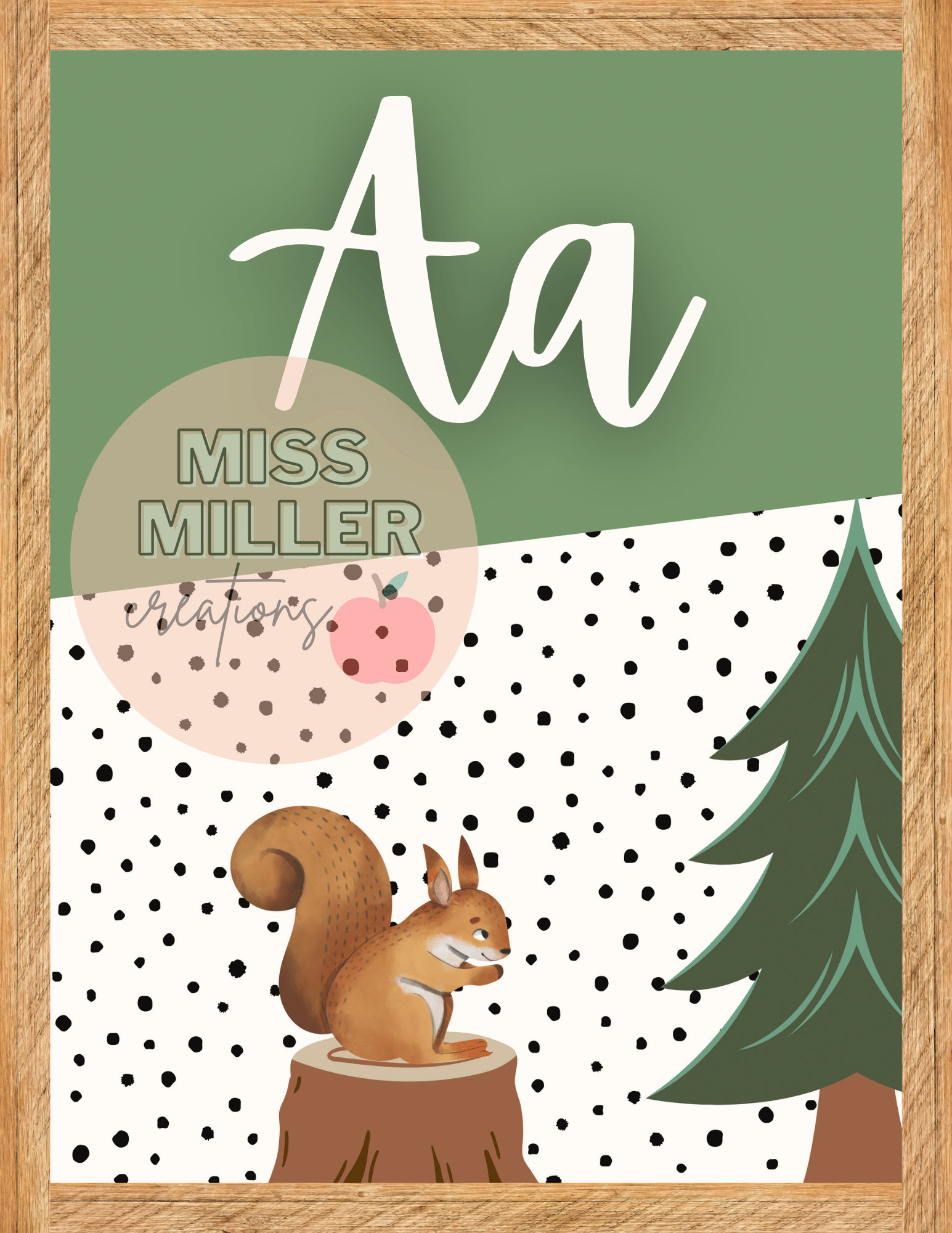 Woodland Classroom Alphabet Posters editable | Etsy