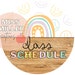 Pastel Boho Rainbow Classroom Schedule [editable] - Etsy