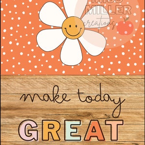 Groovy Boho Classroom Quote Posters [EDITABLE] - Etsy