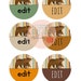 Woodland Classroom Labels [editable] - Etsy