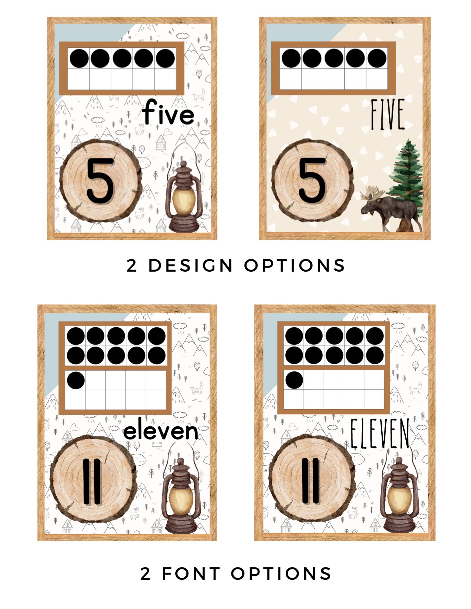 Adventure Classroom Number Posters [EDITABLE] - Etsy