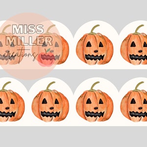 Boho Halloween Bulletin Board Borders - Etsy