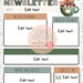 Winter Newsletter Template editable - Etsy