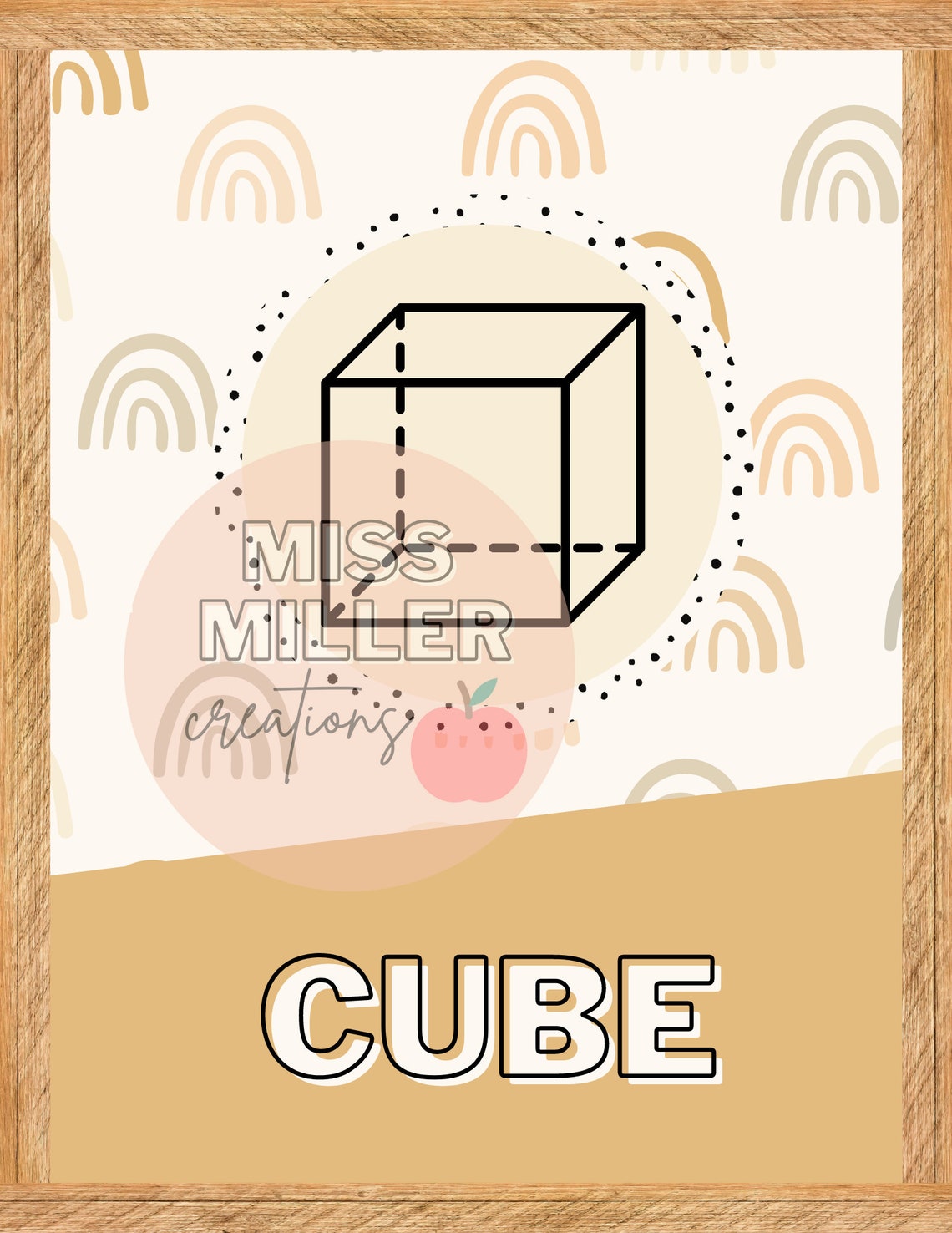 Neutral Boho Rainbow Shape Posters - Etsy