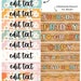 Groovy Boho 10-drawer Cart Labels editable Features - Etsy