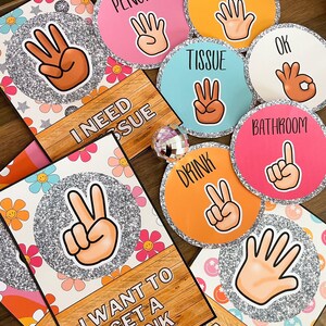Groovy Glitter Classroom Decor Bundle [editable Digital Download] - Etsy