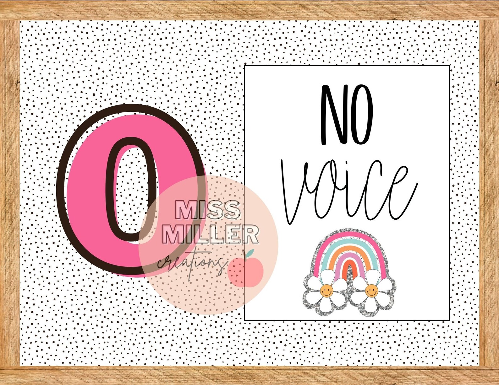 Groovy Glitter Voice Level Classroom Posters - Etsy