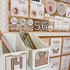 Wildflower Fields Complete Classroom Collection [editable] - Etsy