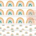 Modern Boho Rainbow Bulletin Board Borders Pack - Etsy