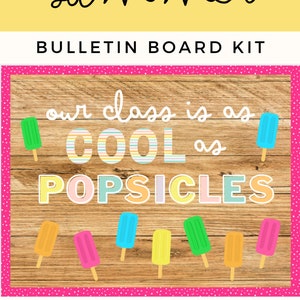 Summer/end of Year Bulletin Board Kit - Etsy