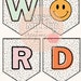 Groovy Boho Word Wall [editable] - Etsy