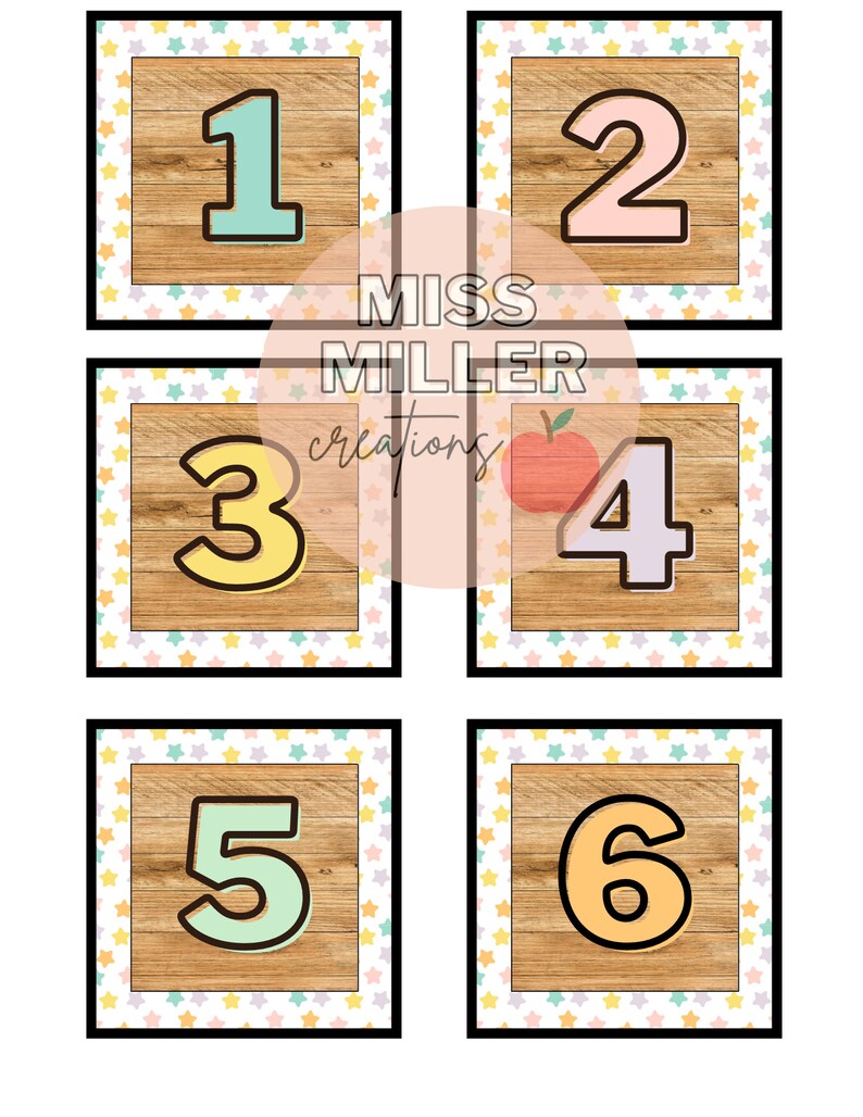 Pastel Boho Rainbow Classroom Calendar - Etsy