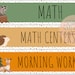 Woodland Visual Classroom Schedule [editable] - Etsy