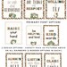 Boho Tropics Class Rules Posters - Etsy