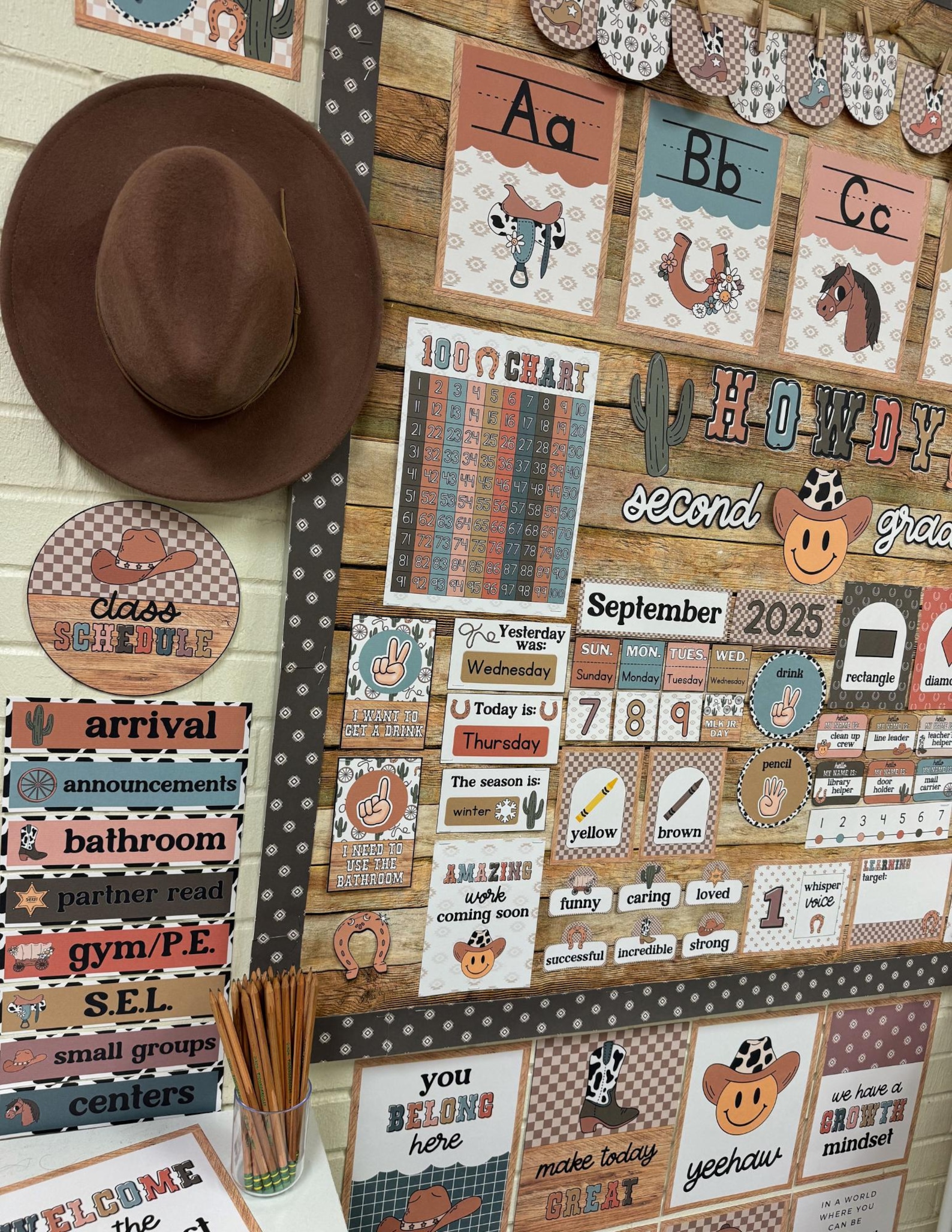 Wild Wild West Classroom Decor Bundle [editable] - Etsy