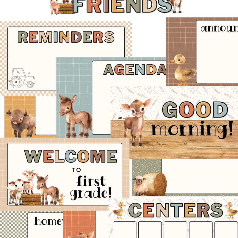 Farm Friends - Etsy