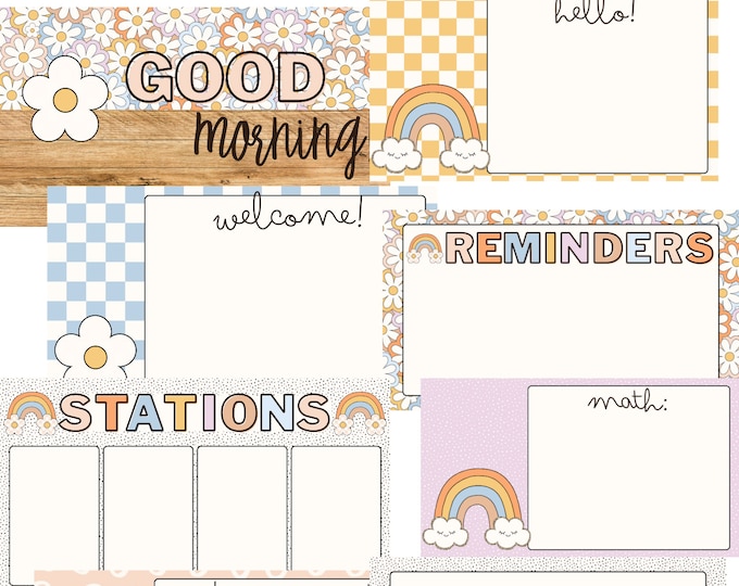 Morning Slides Templates for Google Slides | Seasonal Bundle ...