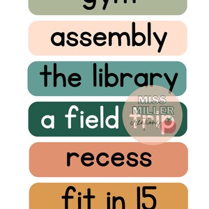 Boho Tropics Where Are We Classroom Door Sign [editable] - Etsy