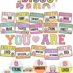 Disco Era Affirmation Station - Etsy