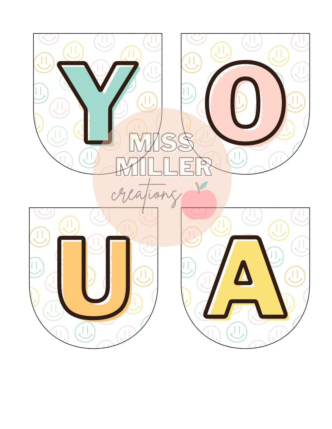 Pastel Boho Rainbow Affirmation Station - Etsy