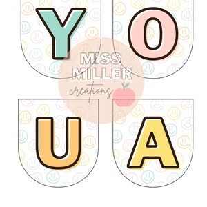 Pastel Boho Rainbow Affirmation Station - Etsy