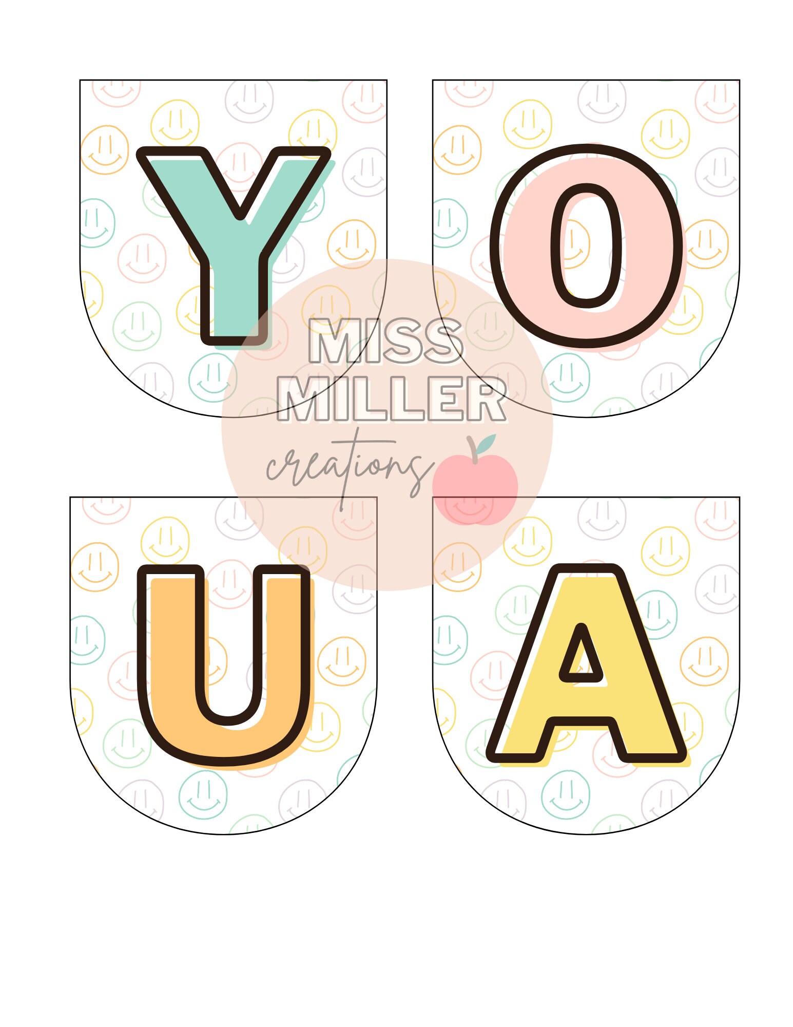 Pastel Boho Rainbow Affirmation Station - Etsy