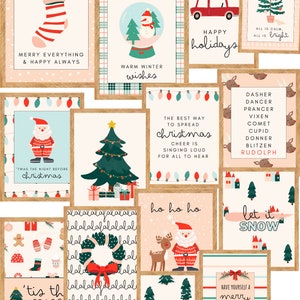 Modern Christmas Classroom Decor Pack V.1 - Etsy