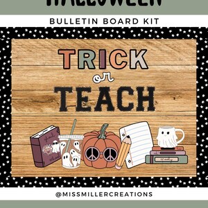 The Spooky Era: Halloween Classroom Decor Bundle - Etsy