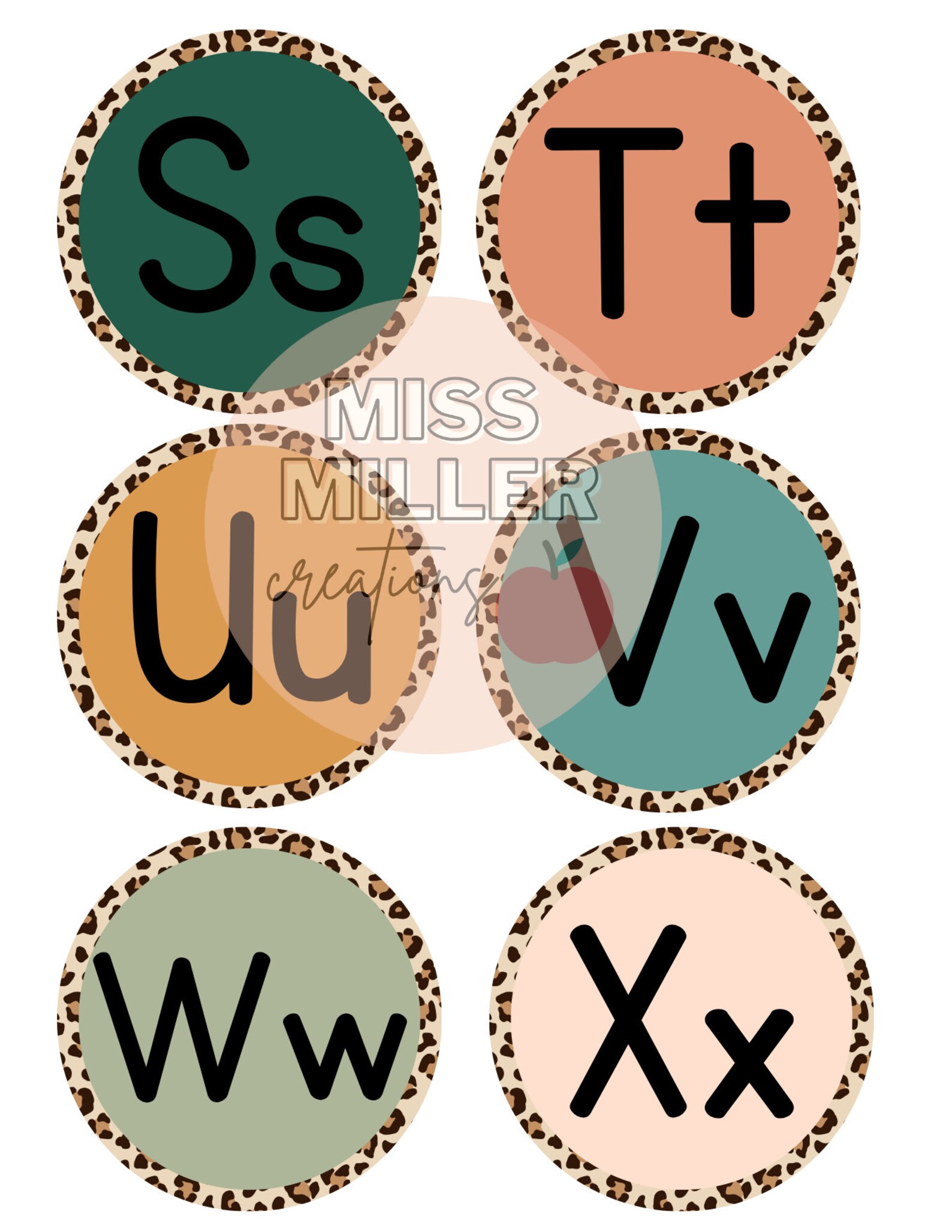 Boho Tropics Word Wall editable - Etsy