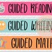 Groovy Glitter Classroom Schedule editable - Etsy