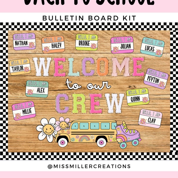 Back to School Bulletin Board - Etsy