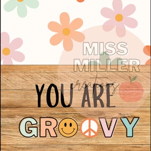 Groovy Boho Classroom Quote Posters [EDITABLE] - Etsy